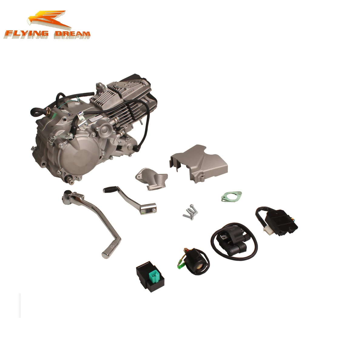 Daytona 190 Cc Electric Start Engine With 4 Valve 62mm Bore X 62 Mm ...