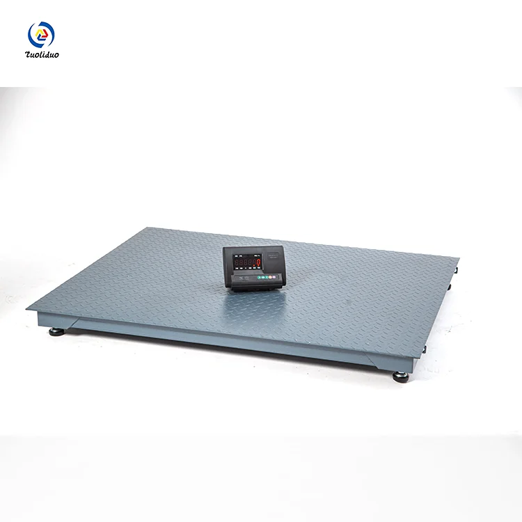 Direct Factory Sales 2 Ton Thickened Electronic Steel Floor Scale ...