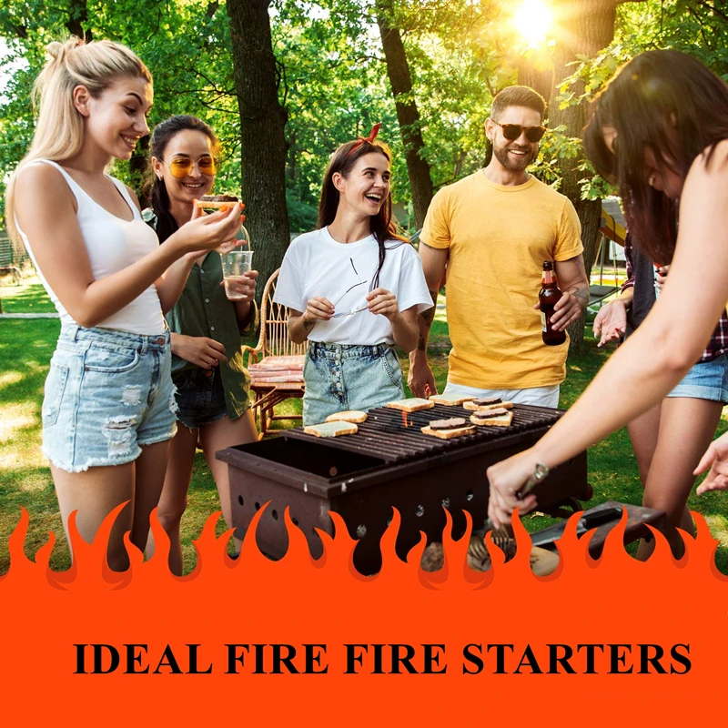 Charcoal Fire Starters for Campfires - Efficient & Durable