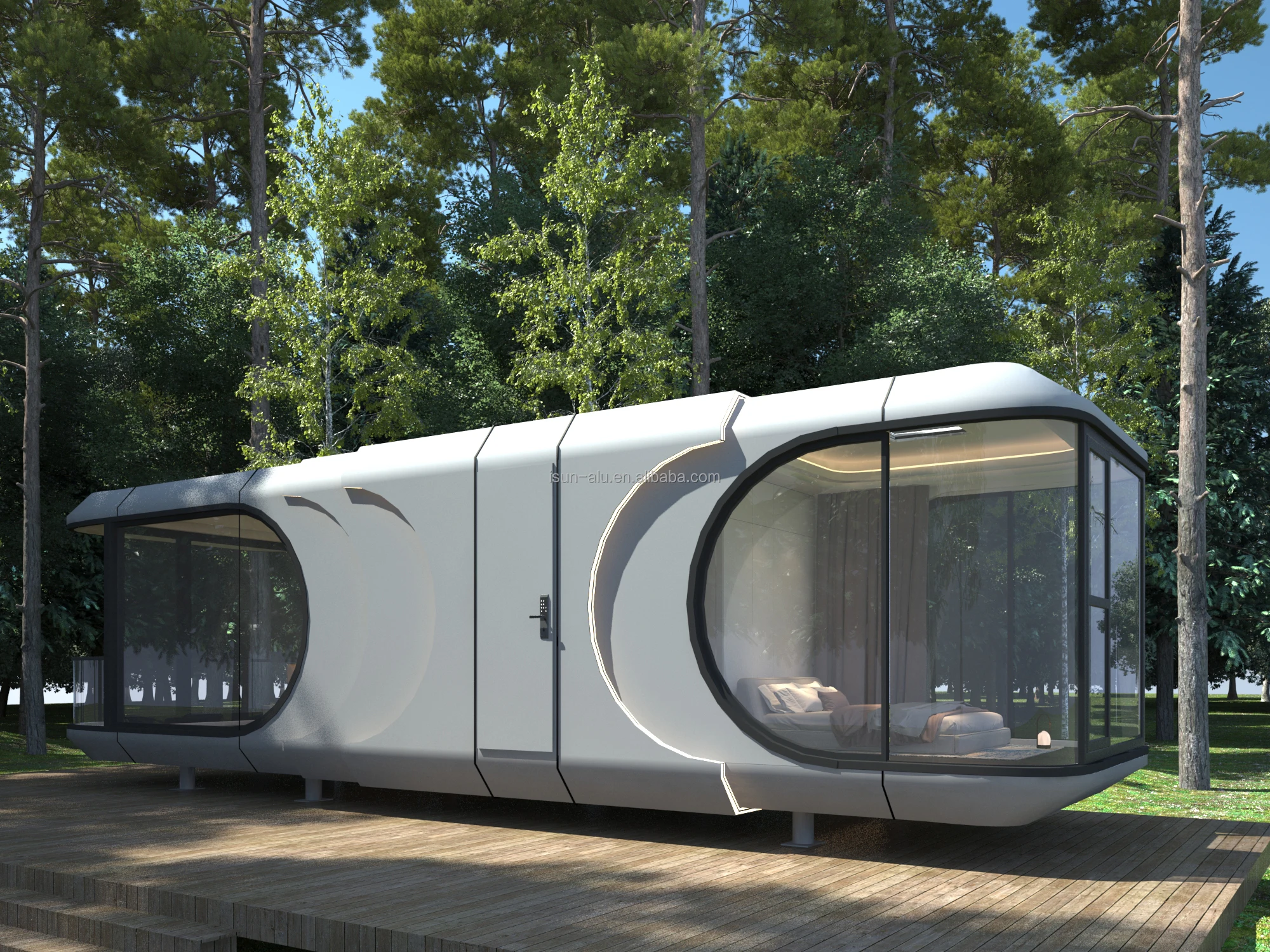 Luxury Modular Home Vessel House Space Capsule House Tiny Homes Casa ...