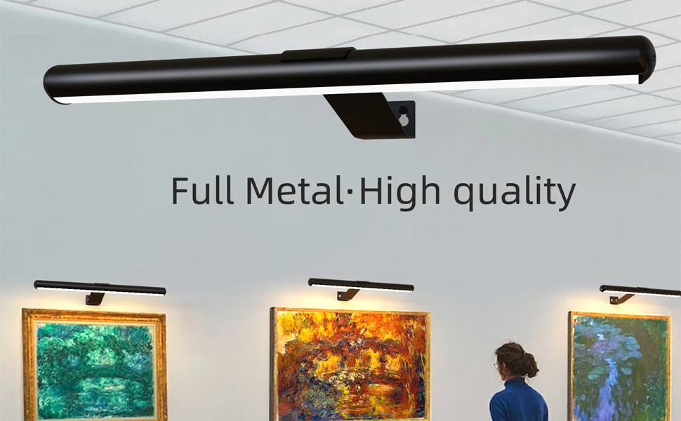 Picture Light Wireless Rechargeable with Remote Control,Art Light Light ...