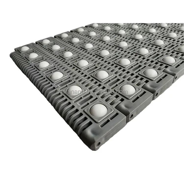 Wanang Conveyor Modular Belt Roller Chain Plastic Modular Conveyor Belt ...