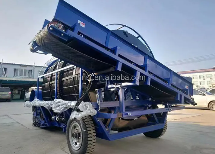 Efficient Stone Removal with the Farm Rock Picker Machine