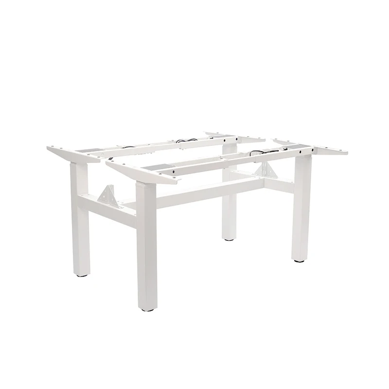 Home Office Table 4 Leg Adjustable Height Electric Lift Sit Stand Home ...