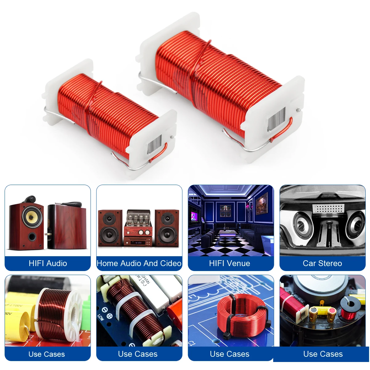 Bevenbi Iron Core Inductors - Audio Grade Crossover Components