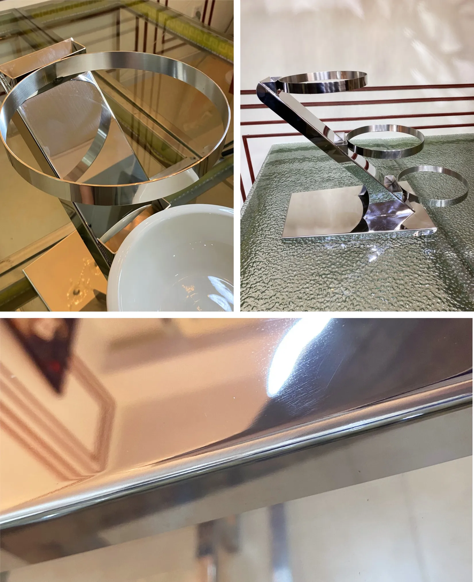 Stainless Steel Buffet Risers - Elevate Your Display