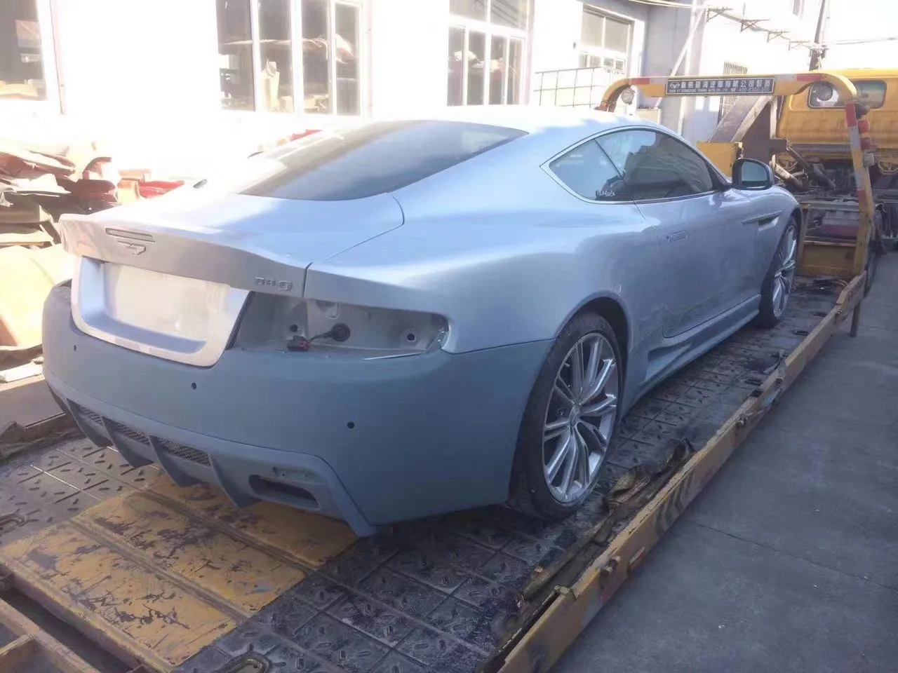New Product for Aston Martin DB9 Body Kit DB9 Upgraded MSY Style Front ...