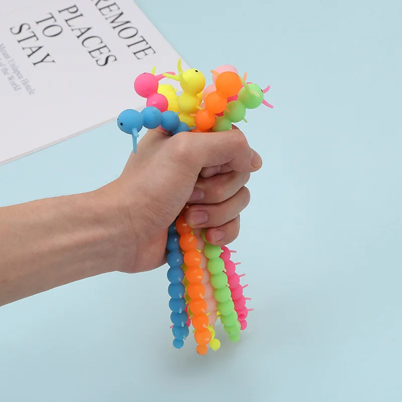 Alibaba.com: Stretchy Toy Caterpillar Worms, Soft TPR Sensory Toys ...