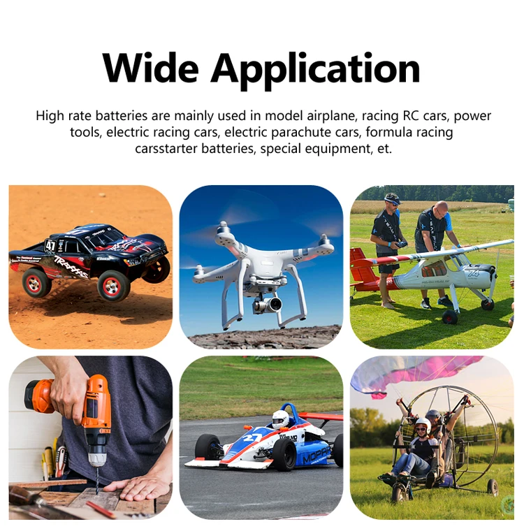 Custom 22.2v 9500mah Drone Battery for Large Model Aircraft