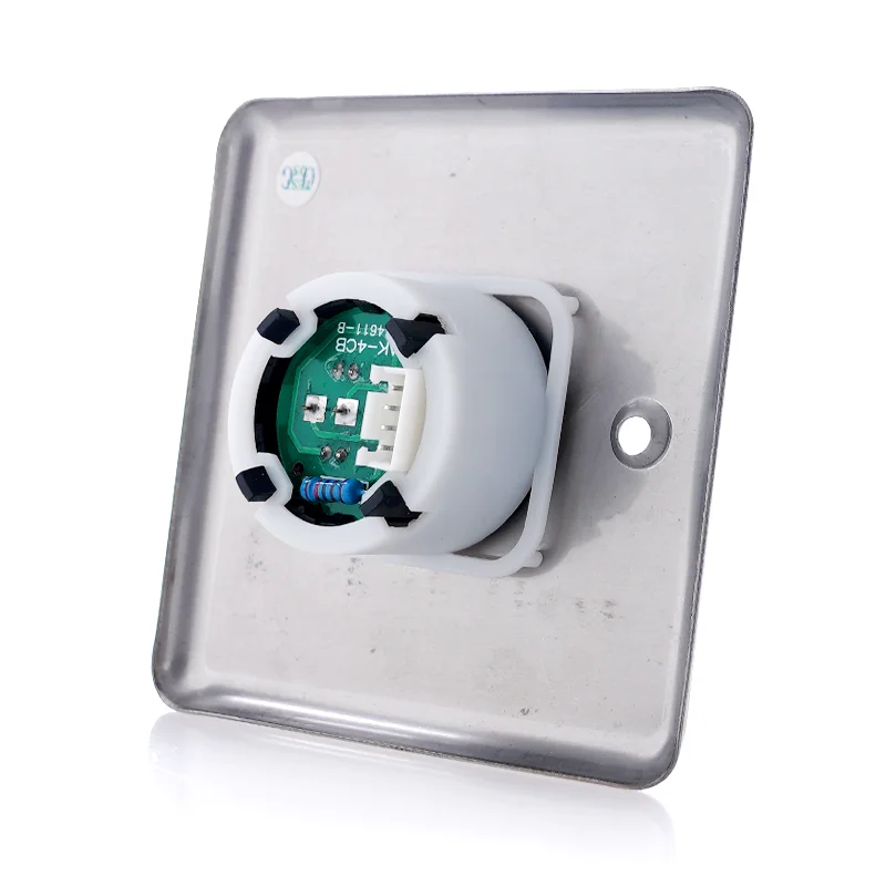 Mitec Mechanical Metal Exit Push Button Switch For Door Release Access ...