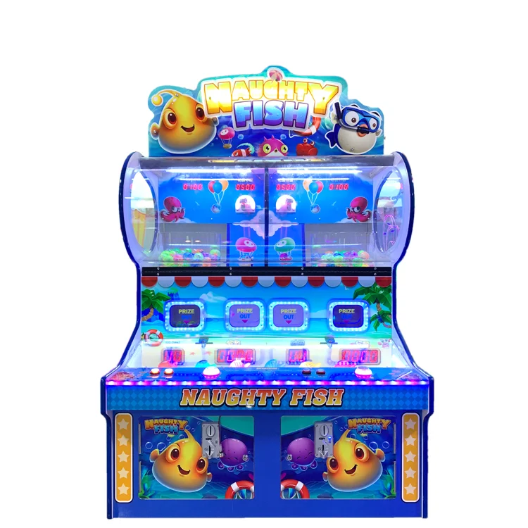 Fish Kids Game Attractive Appearance Amusement Park Game Machine,Kids ...