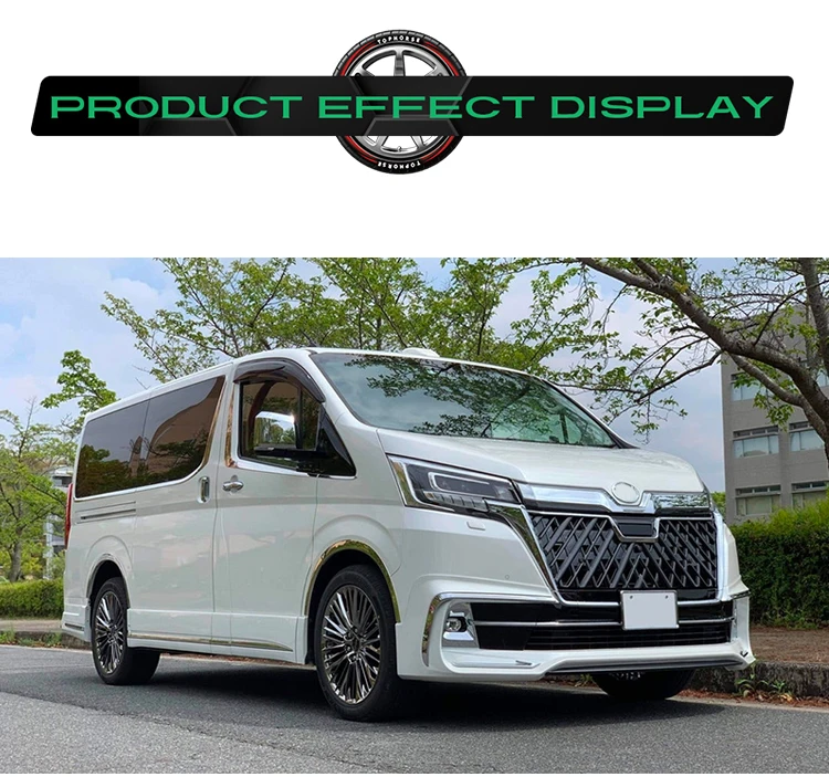 Wald Design Facelift Body Kit for Toyota Hiace Grandia