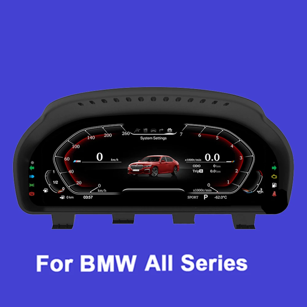 Digital Dashboard Panel Instrument Cluster Speedometer For Bmw 3 5 6 7 ...