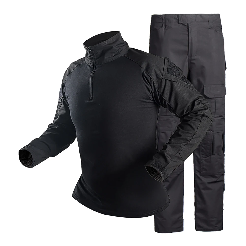 G2 Tearproof Tactical Combat Suit - Navy Blue Camouflage