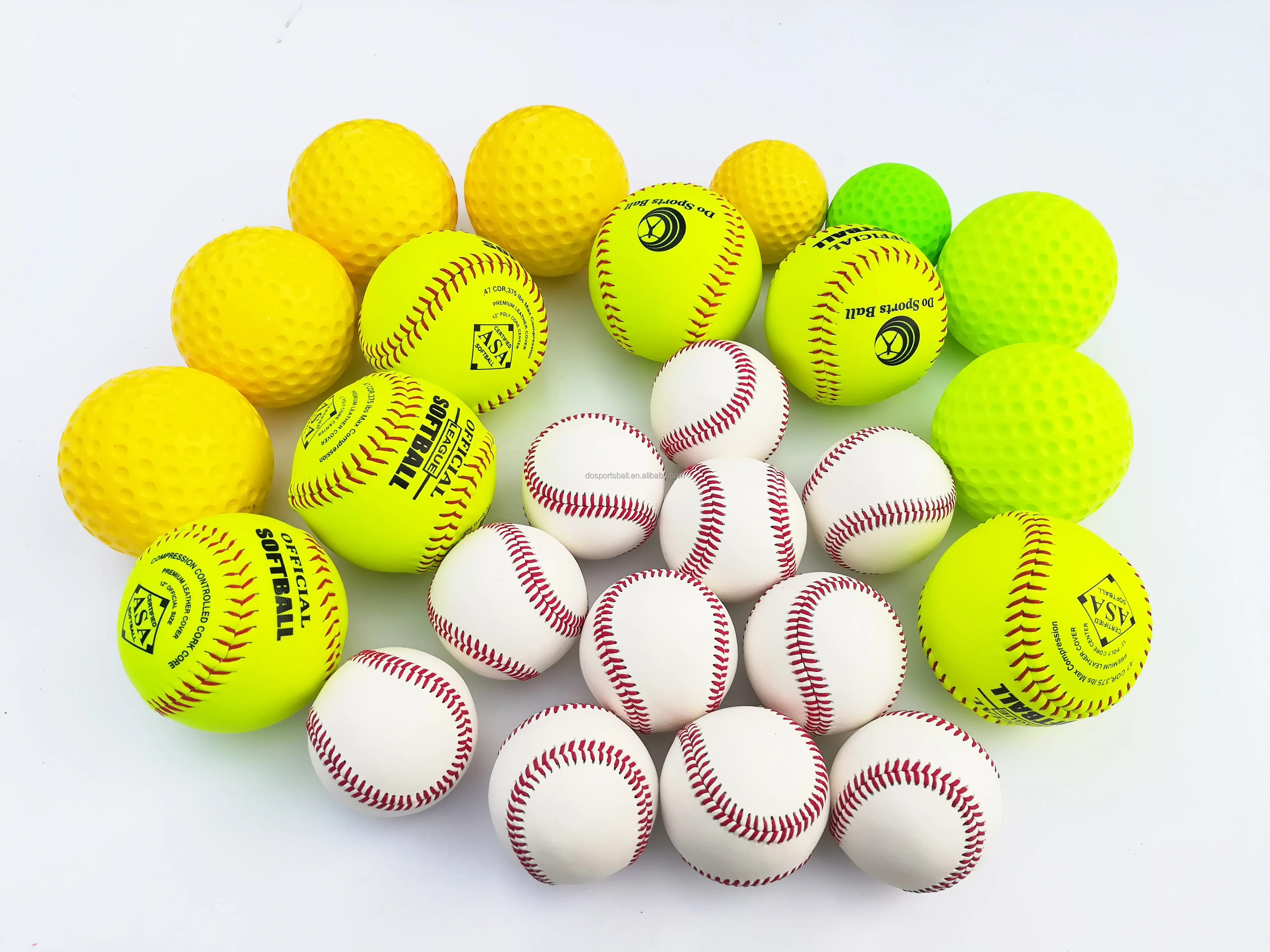 9 Inch Realistic Seam Pitching Machine Practice Baseballs