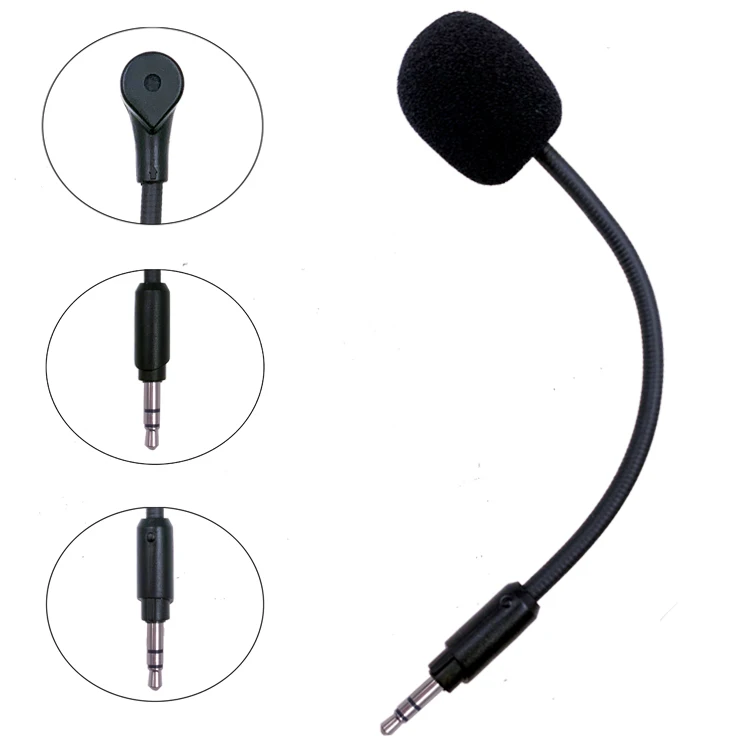3.5mm Mini Wireless Logitech G344 Flexible Gooseneck Microphone for ...