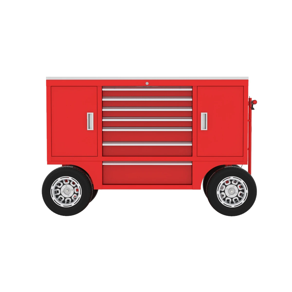 JZD Custom Pit Box - Portable Racing Toolbox for 2024