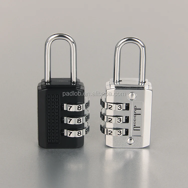 Hot Sale Lock Reset Zinc Alloy 3 Digit Code Lock Price Safety