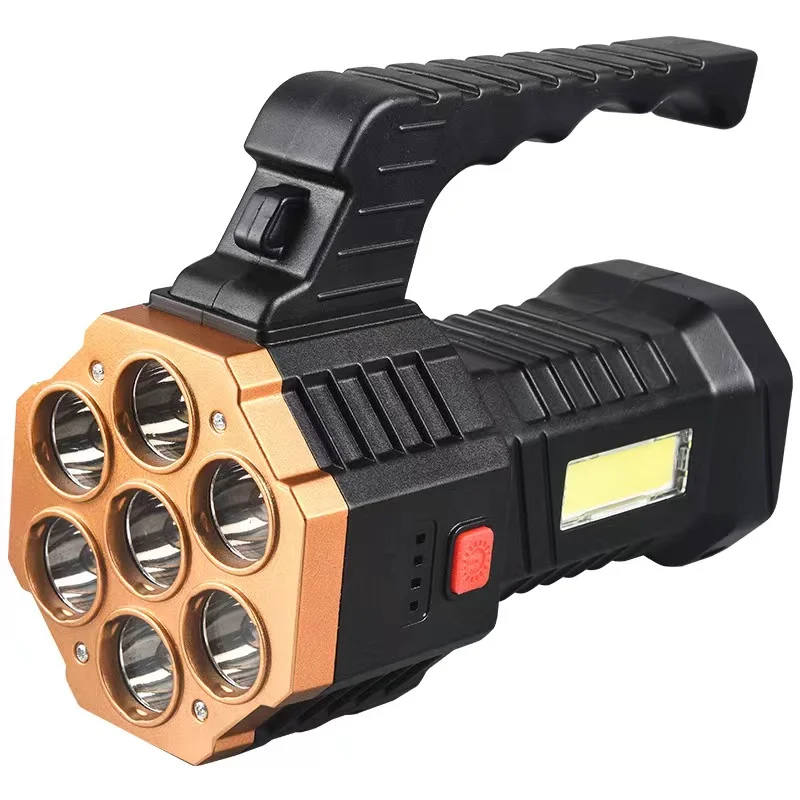 Led Rechargeable Flashlight Home Repair Searchlight Outdoor Camping ...