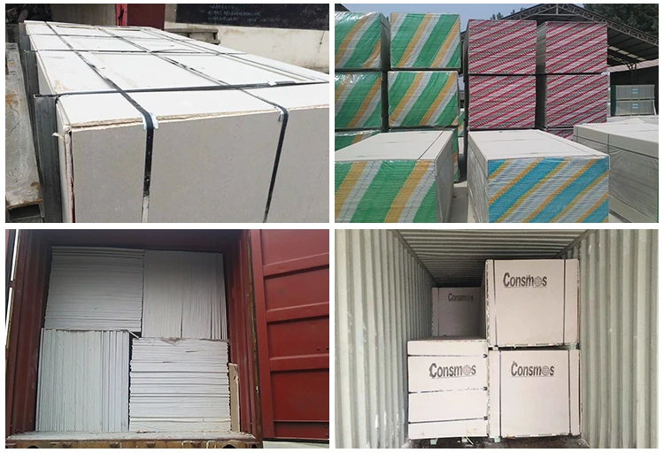 Standard Plasterboard Drywall Gypsum Board Manufacture