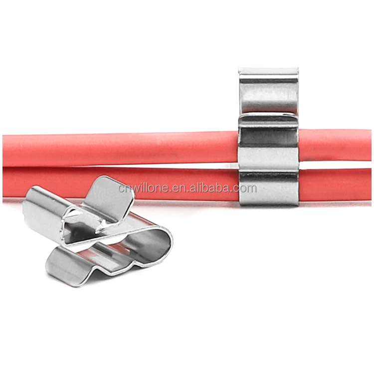 6mm Stainless Solar Cable Clips - Reliable Cable Management