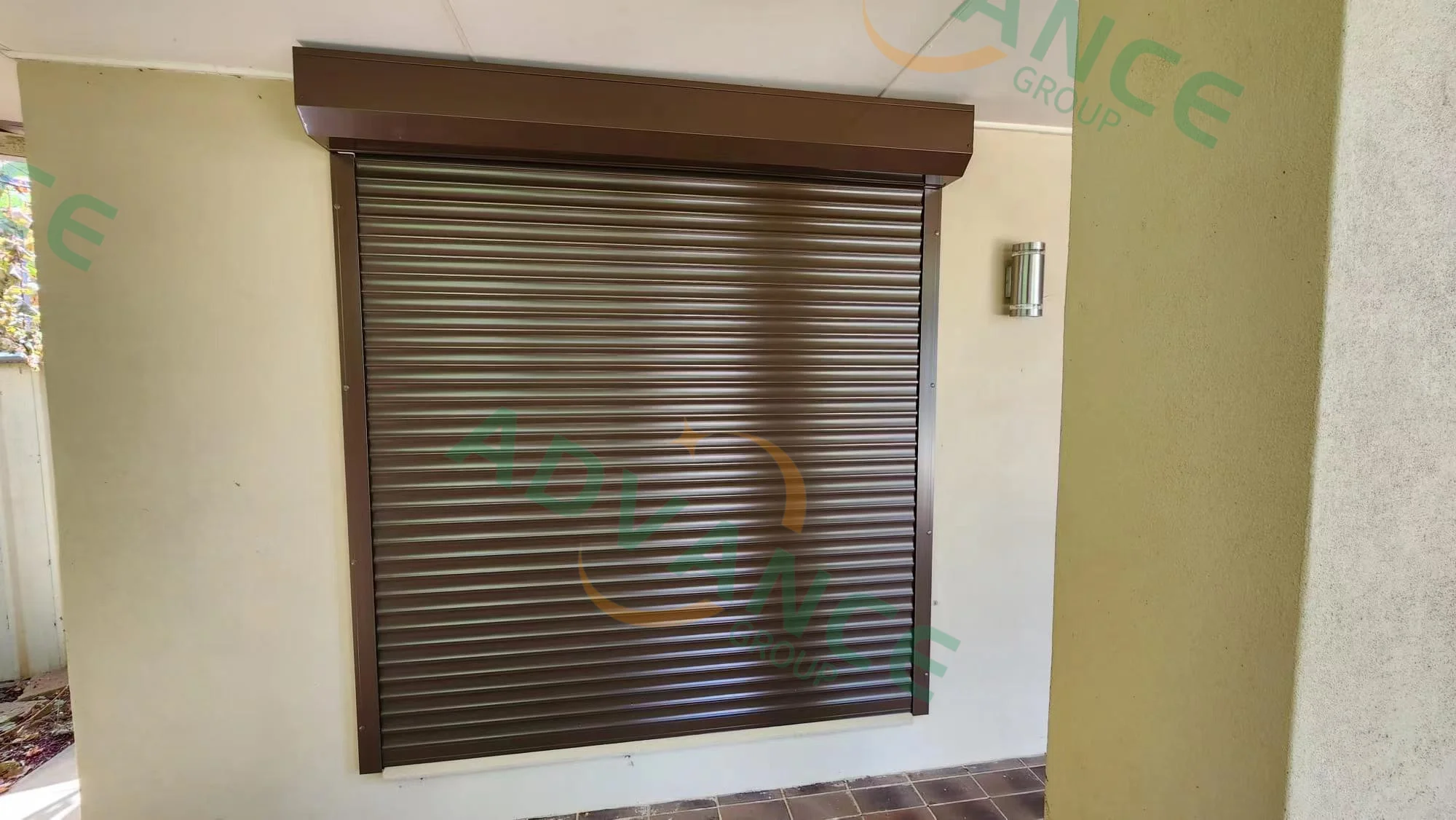 Aluminium Electric Roller Shutter Windows Hurricane Shutters Outdoor ...