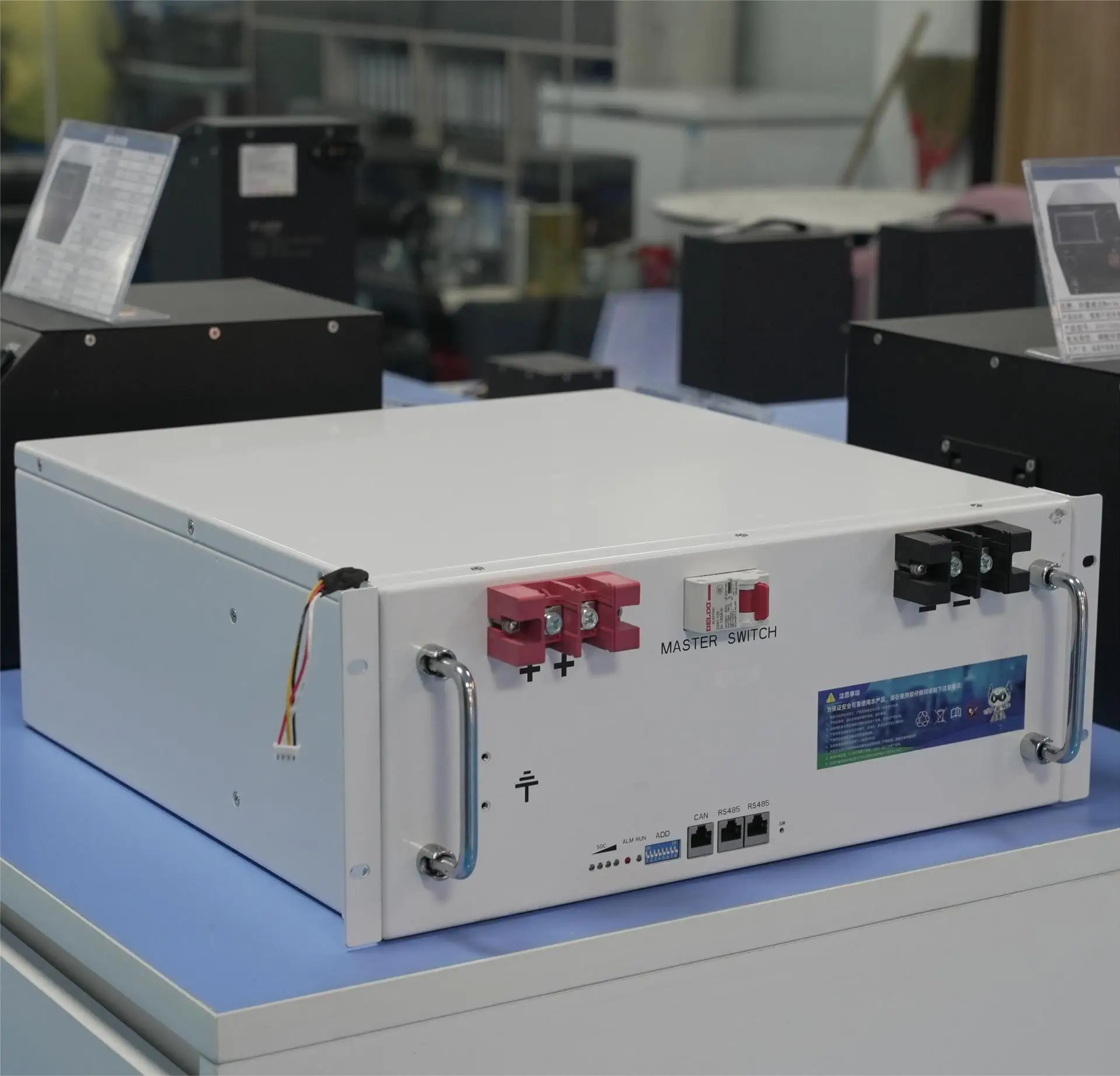 48v100ah Rechargeable Lifepo4 Battery Pack Rack-mounted Battery For ...