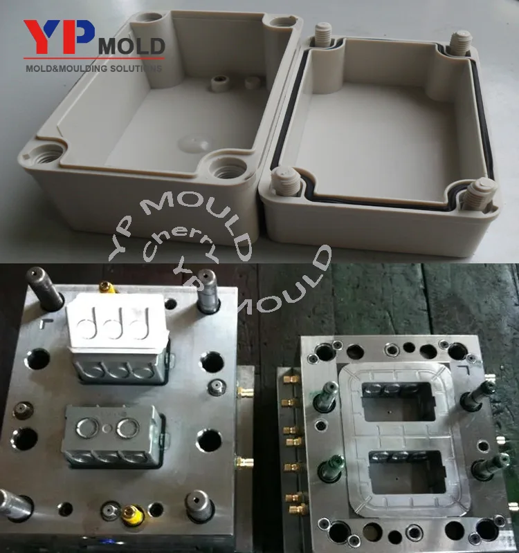 Plastic Junction Box Wall Mount Swithc Box Abs Injection Mould - Buy ...