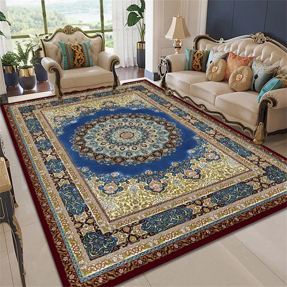 Customizable Size Pattern Matte Floor Mats Non-slip Teppich 3D Living ...