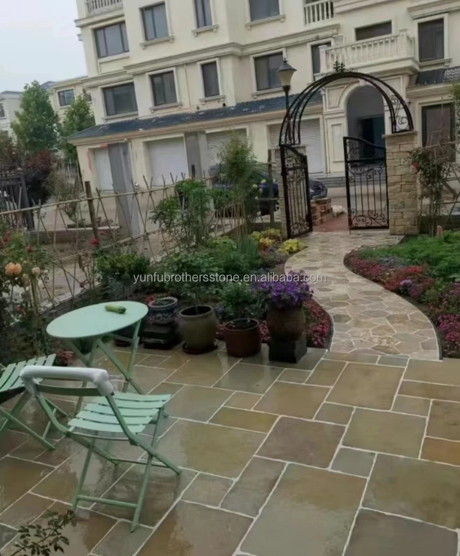 Modern Natural Stone Tumbled Limestone Wall Cladding In Black Grey ...