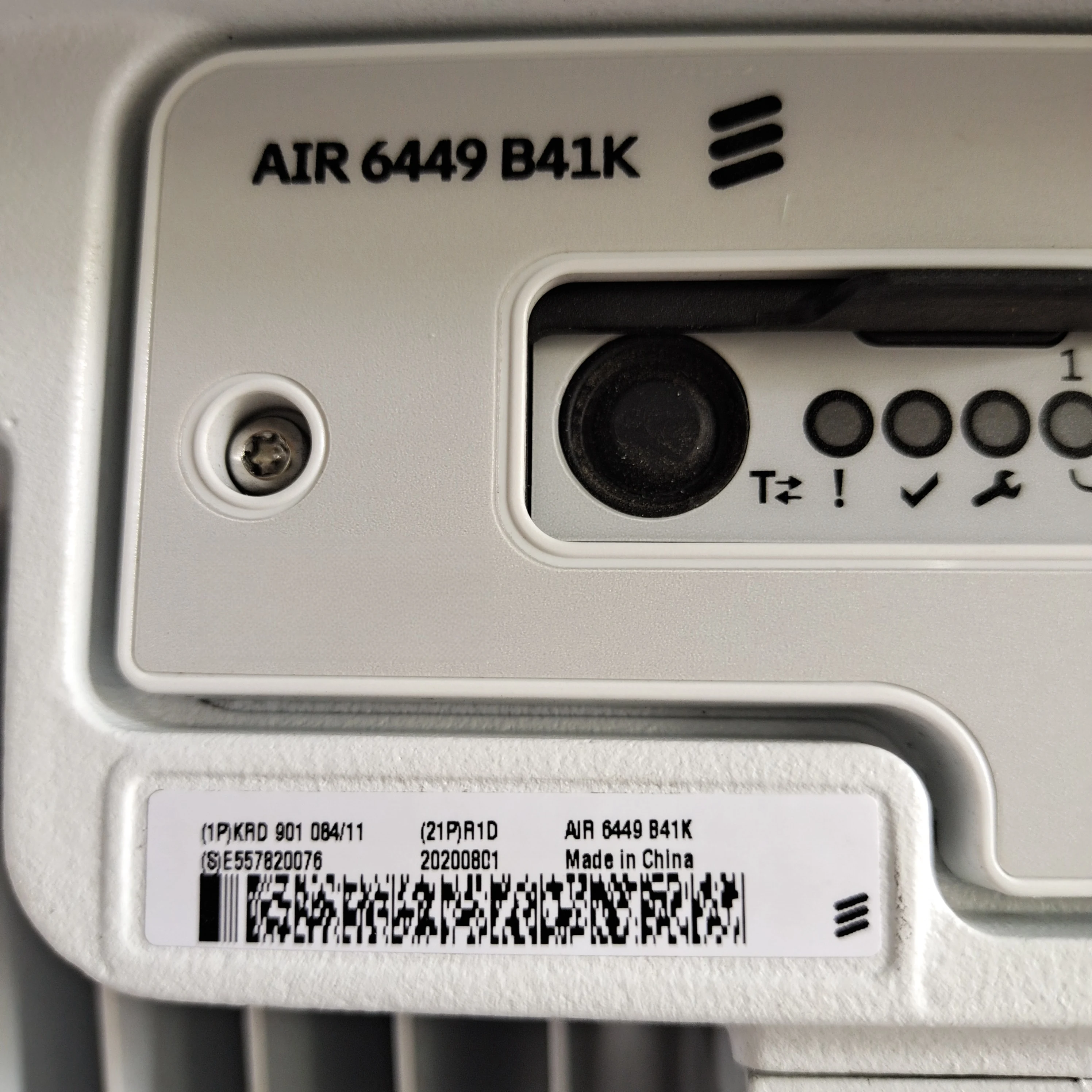 爱立信空气6449 B41k Krd 901 084/11 N78 64t64r Ibw200mhz Obw 200mhz Air6488 ...