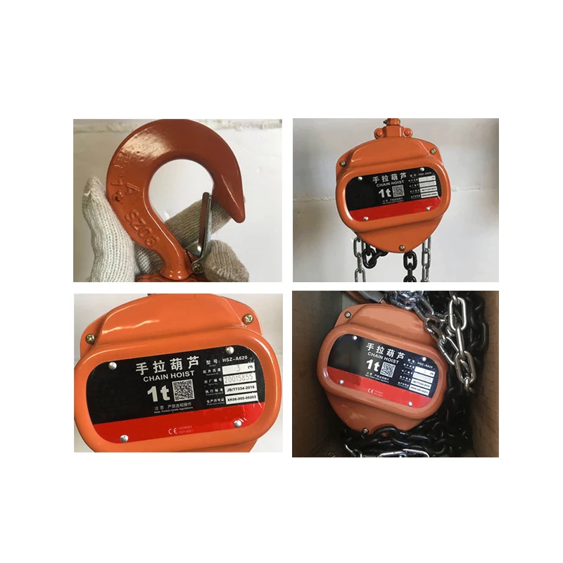 Pull Lift Hand Chain Block Factory Price Hand Manual Chain Pulley Block ...