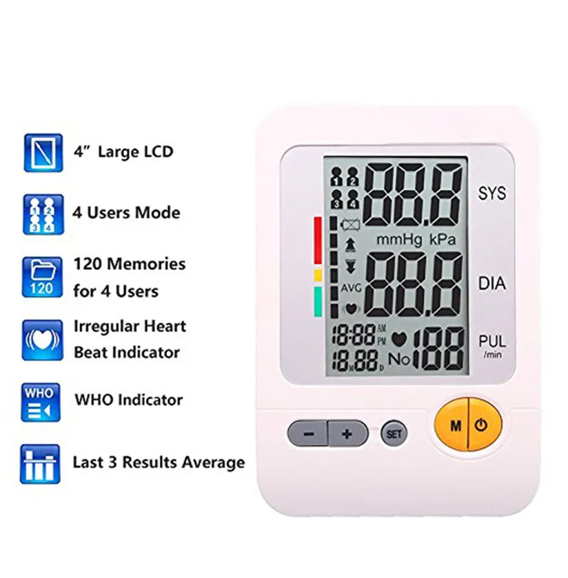OEM Medical BP-103H Digital Blood Pressure Monitor - Arm ...