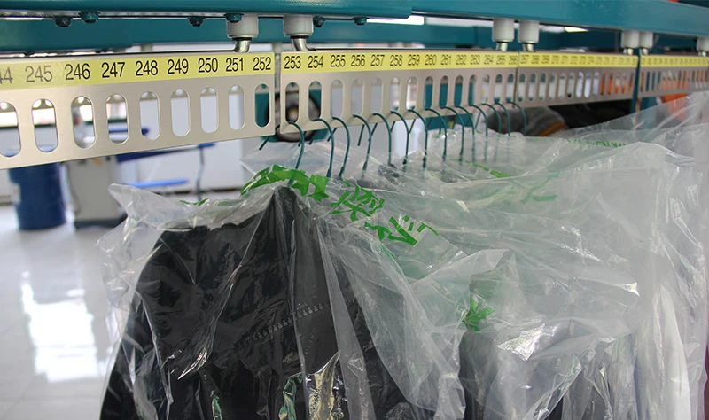 Hanging Small Garment Overhead Conveyor System for Dry Cleaning ...