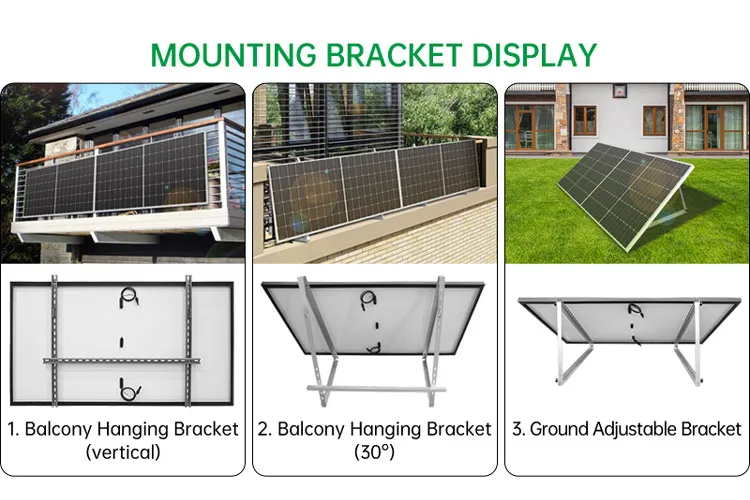 Nep Micro Inverter 600w Balcony Solar System 600w Balcony Solar Panel ...