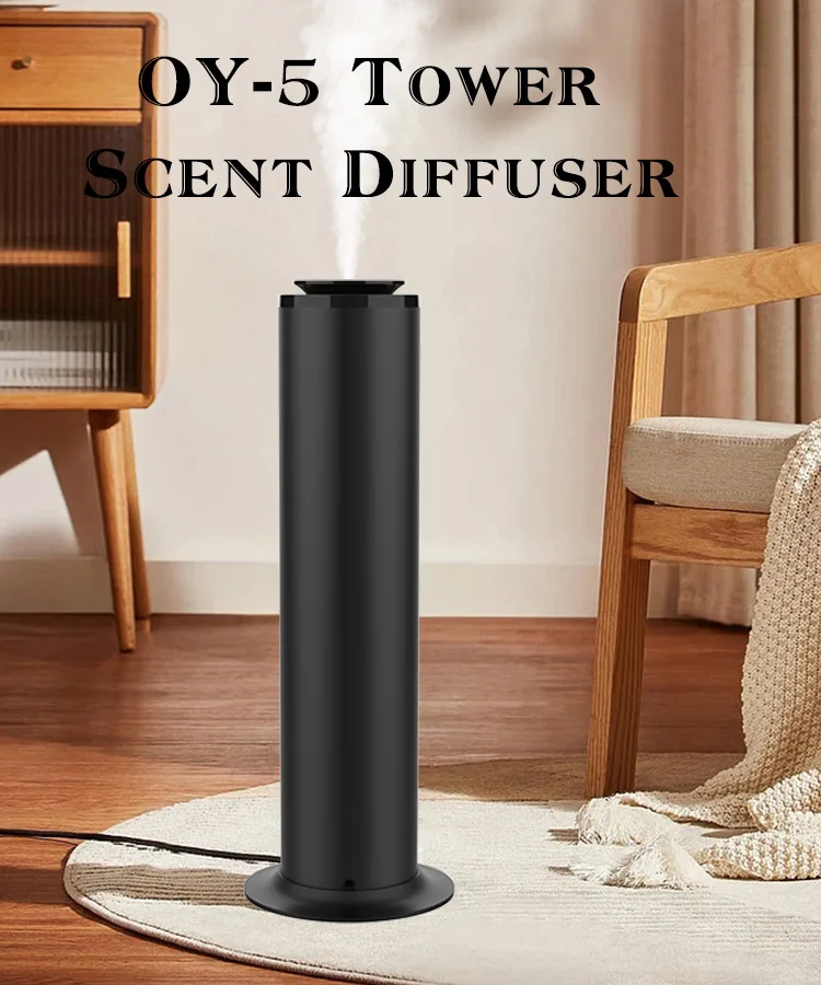 500ml Tower Design Hot Lobby Aroma Diffuser Scent Machine With Group ...