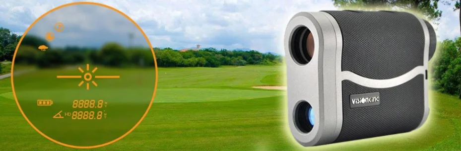 Visionking Oled Mini Laser Rangefinder For Hunting & Golf (6x21 1000m ...