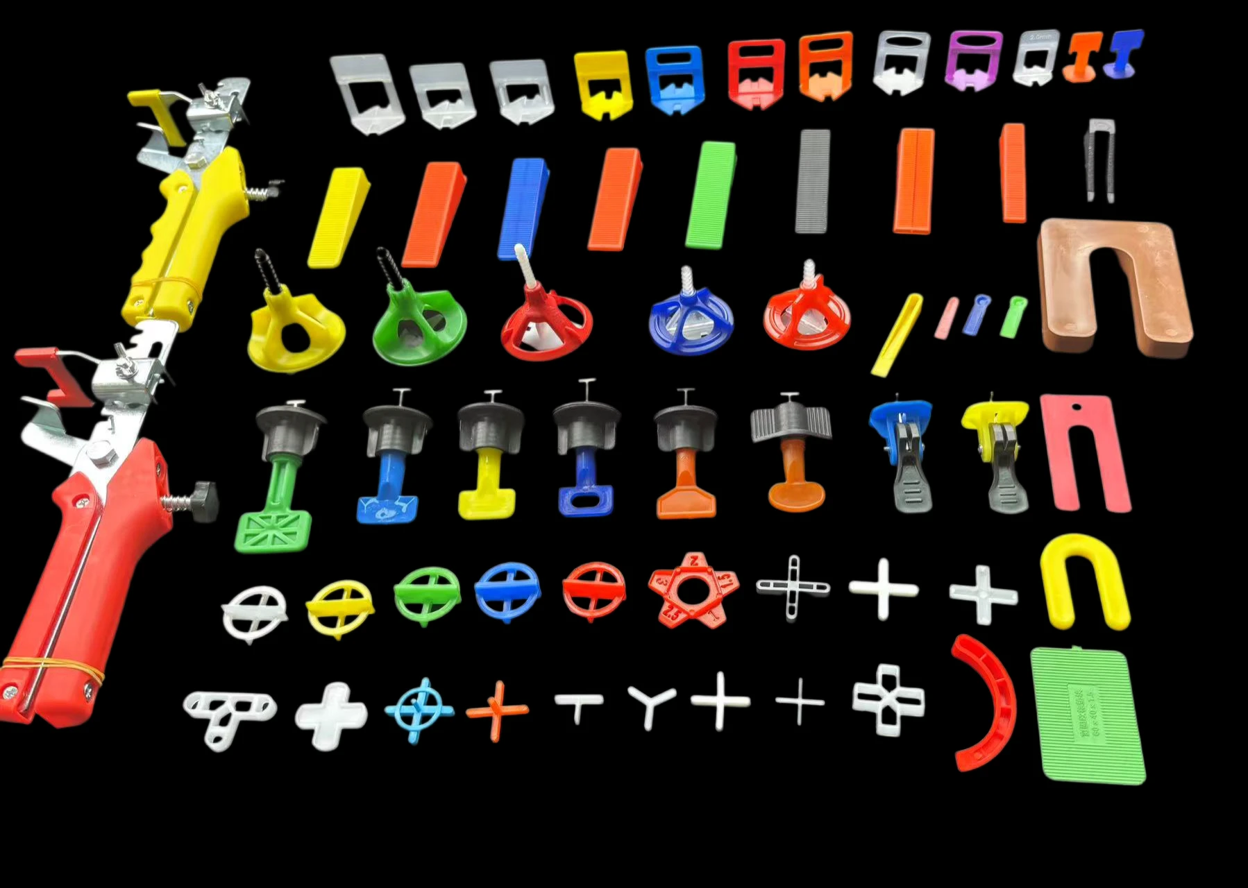 Floor Wall Tile Level Clips Spacers Flat Leveling System Building ...