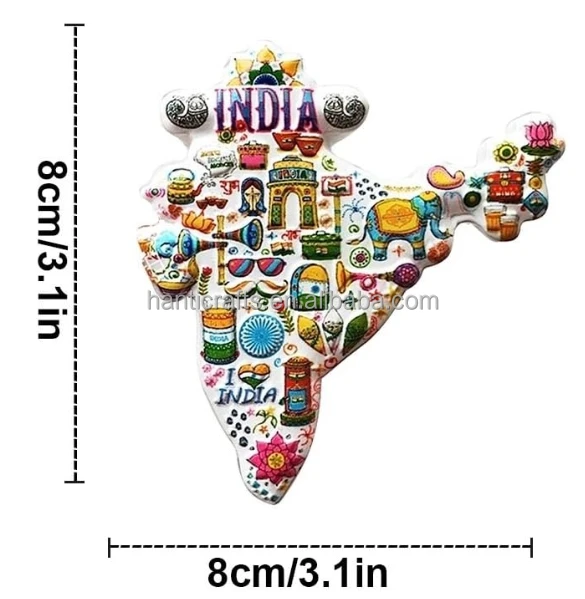 Resin India Map 3D Refrigerator Magnet Collection Souvenir| Alibaba.com