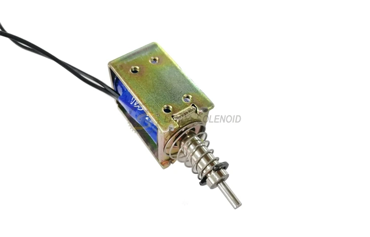 Custom Mini Frame Solenoids Push Pull 6v 12v 24v Solenoid for locking ...