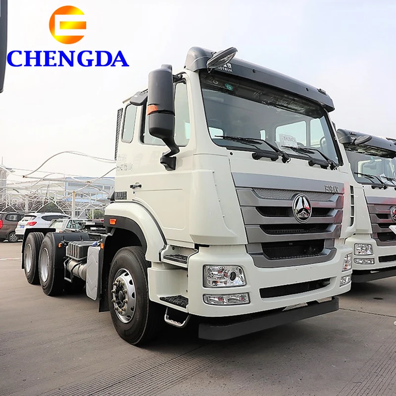 Sinotruck Hohan 10 Wheel New Tractor Truck Trailer Head Used 6x4 Diesel Prime Mover Truck For ...