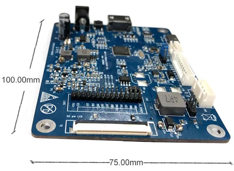 Rgb Lvds Lcd Controller Board Lcd Controller Driver Boards 7 Inch ...