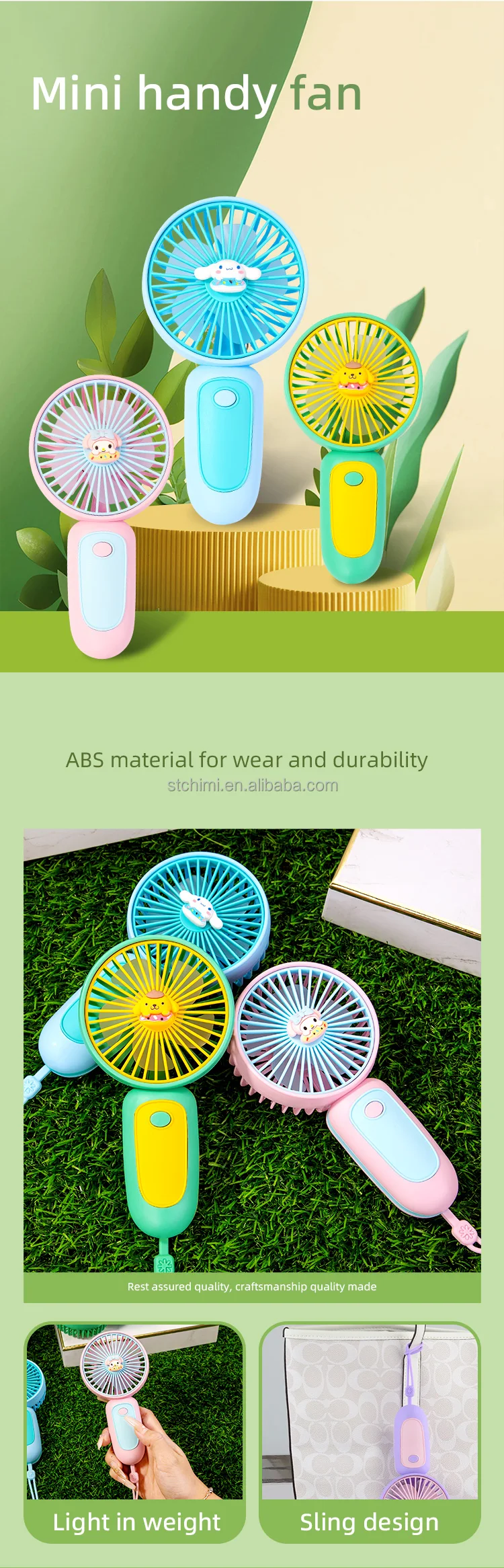Dual Use Glass Cup Mini Fan Umbrella - Luxury Gift Set