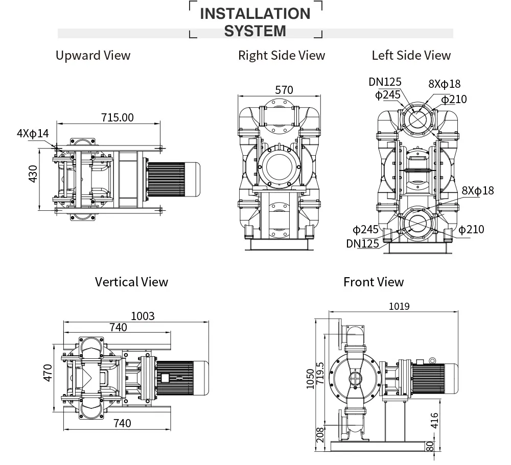 DBY3-125Q Electric Diaphragm Pump_DBY_Electric Double Diaphragm Pumps ...