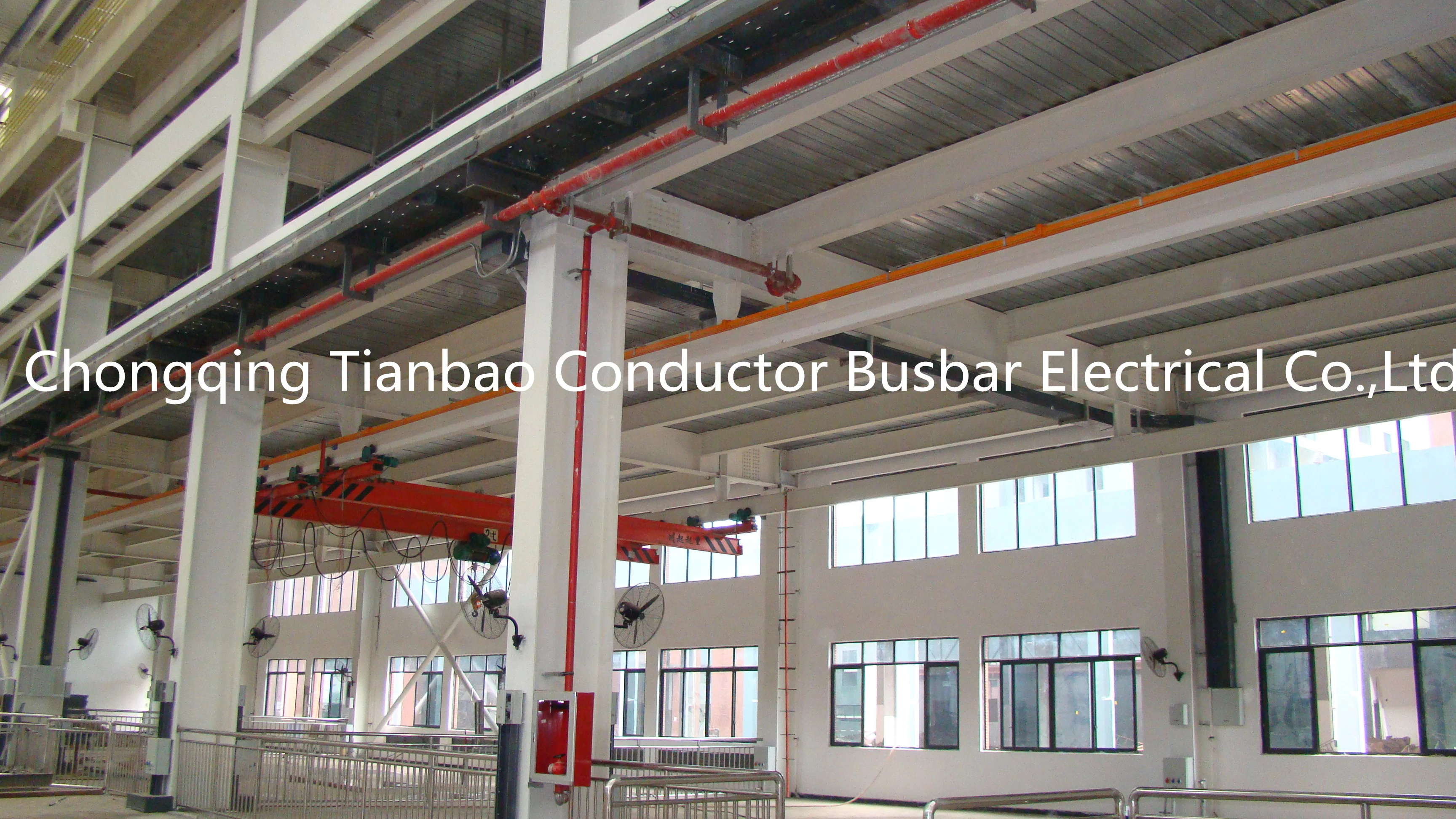 4p Enclosed Crane Trolley Busbar 50a Crane Conductor Rail For Sale ...