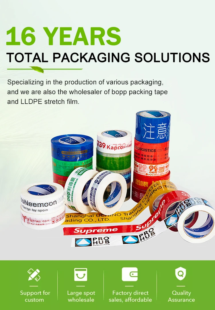 Custom Logo Print Packaging Tape for Carton Sealing