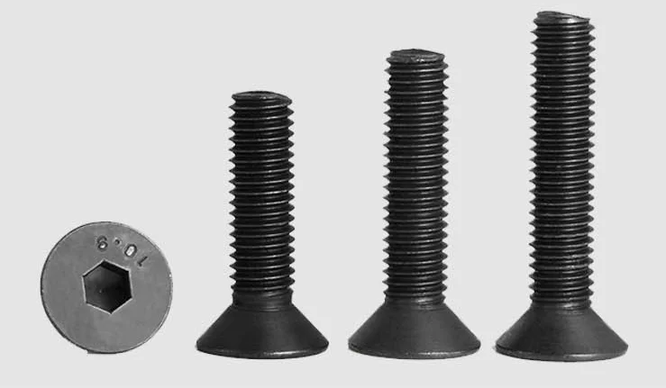 High Strength Alloy Steel Black Oxide Customized Din7991 M3 M4 M5 M6 M8 ...