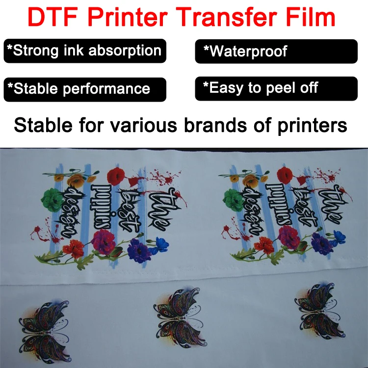 DTF Printer Film A2 A3 A4 Sheets - Heat Transfer PET Film