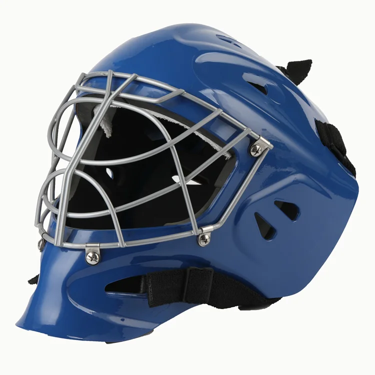 Hockey Goal Keeper Helmet Custom Icehockey Goalie Helmets Navy Blue ...