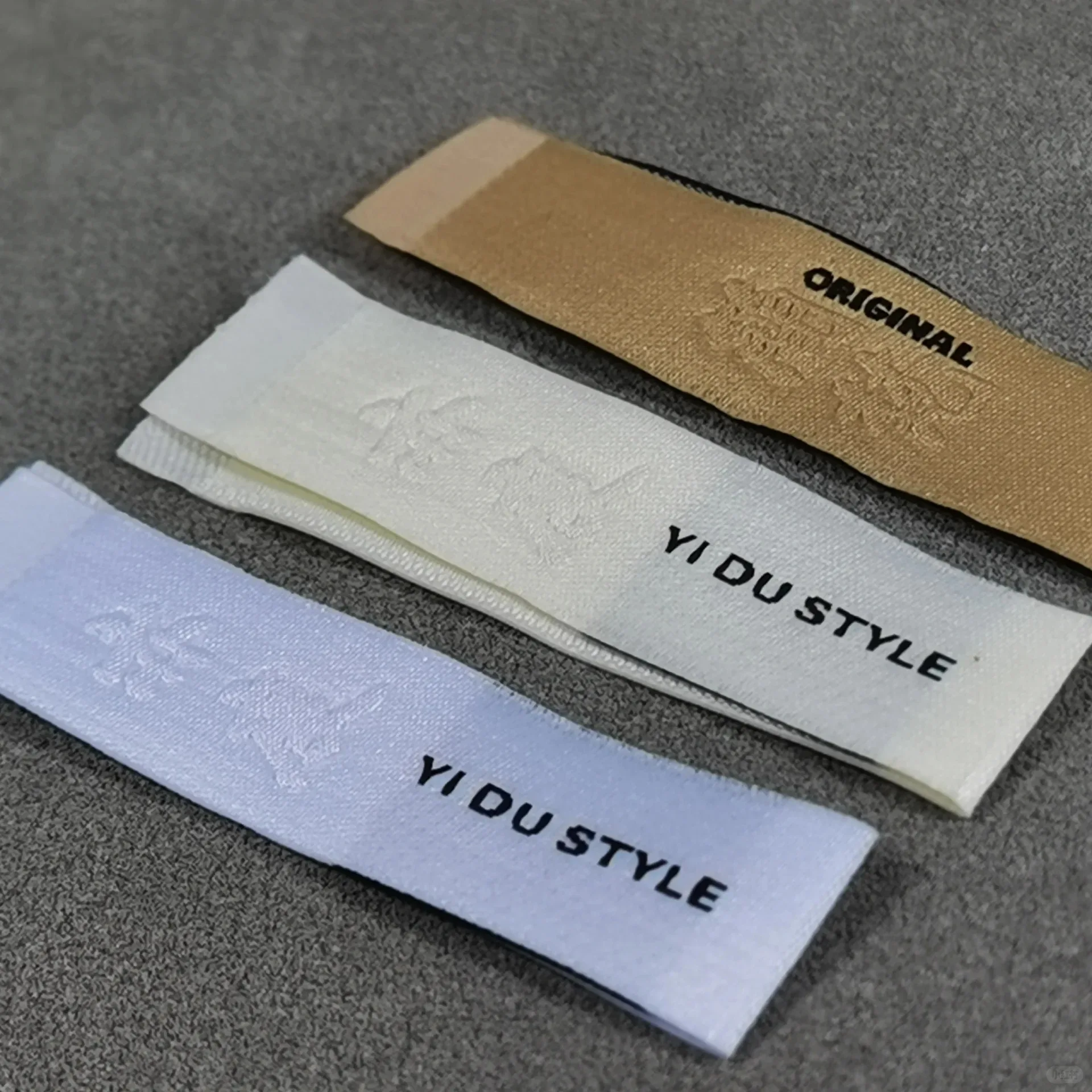 U9 Nfc Tag Woven Laundry Label Clothing Washable Woven Fabric Rfid Uhf ...